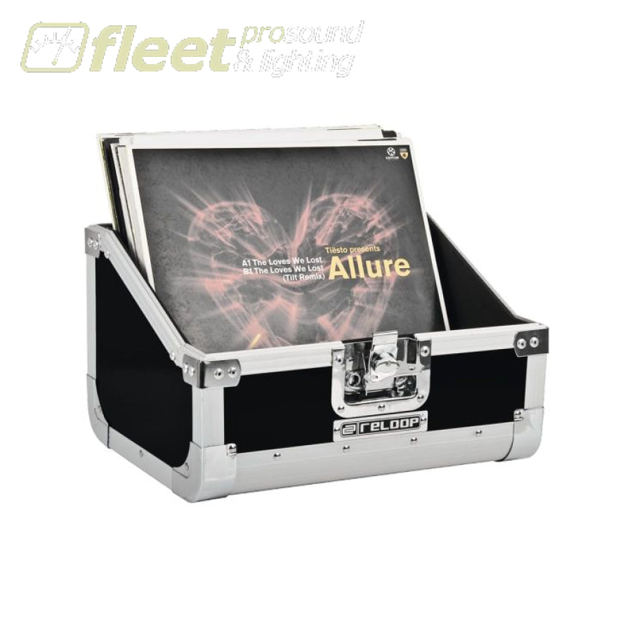 Reloop 80 Record Case Black -80-RECORD-CASE-B – Fleet Pro Sound