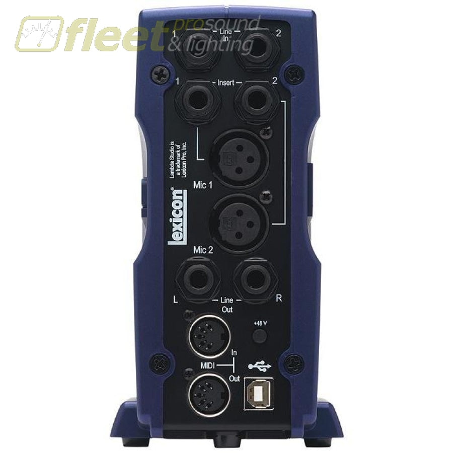 Lexicon USB LAMBDA Audio Interface – Fleet Pro Sound