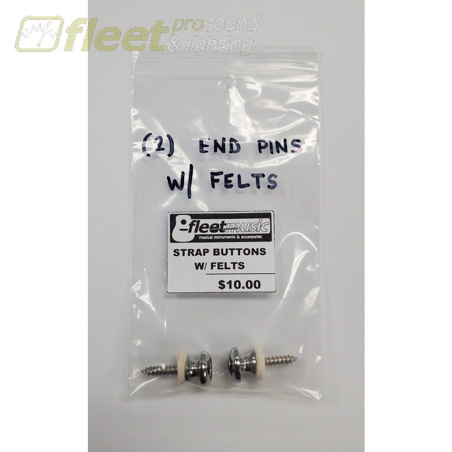 PRS Strap Buttons w/ Felts – Fleet Pro Sound