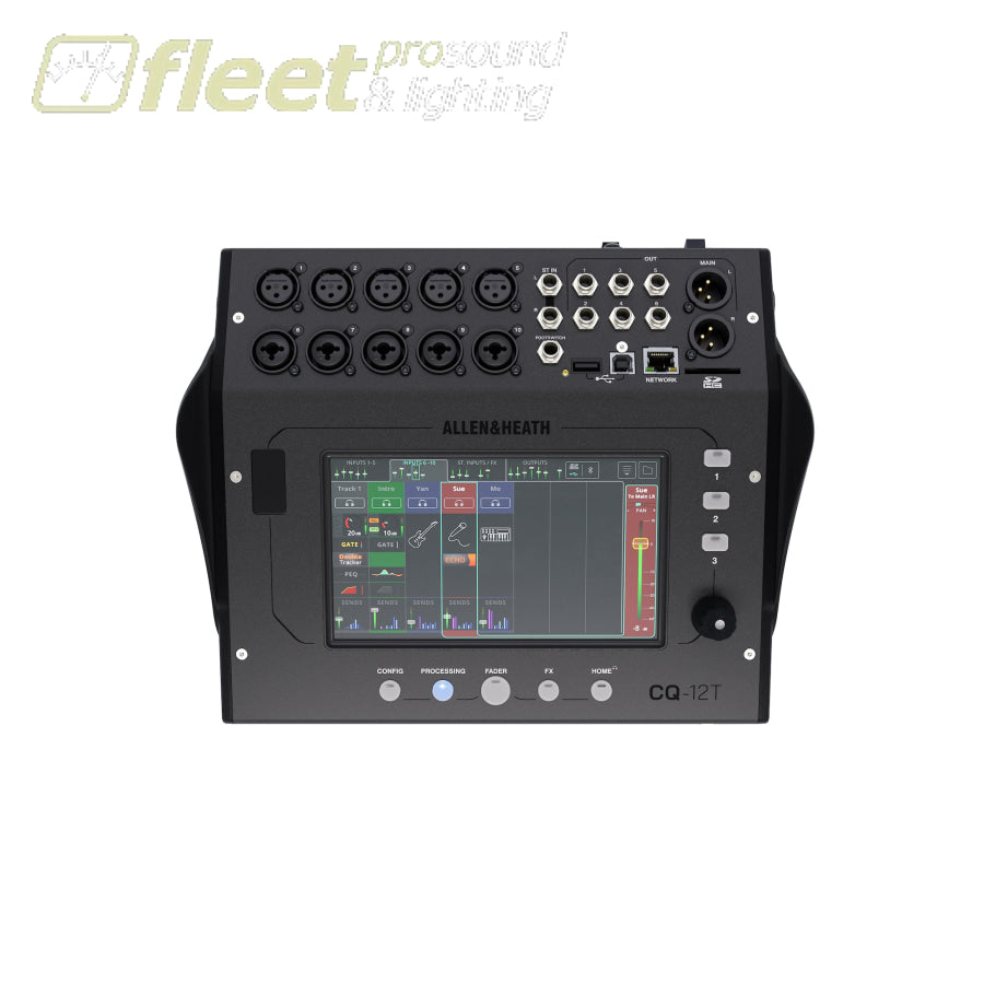 Allen & Heath CQ-12T Ultra-Compact 12-In/8-Out Digital Mixer – Fleet ...
