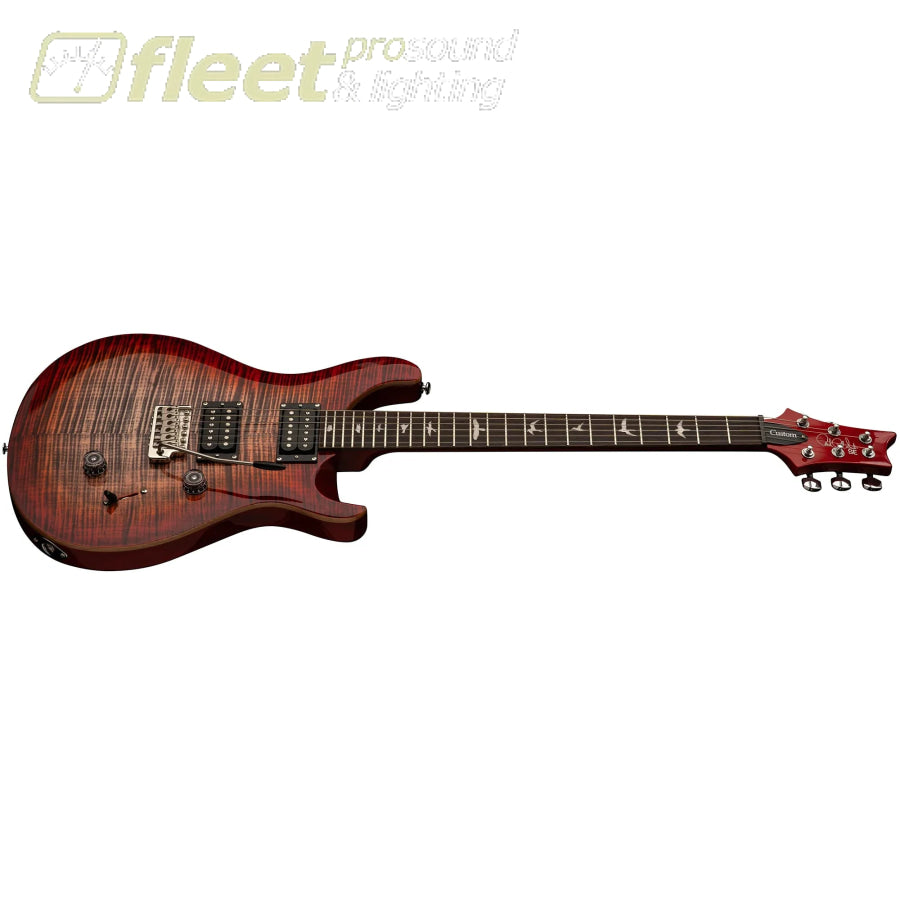 PRS SE Custom 24 Electric Guitar in Charcoal Cherry Burst - CU44CG ...