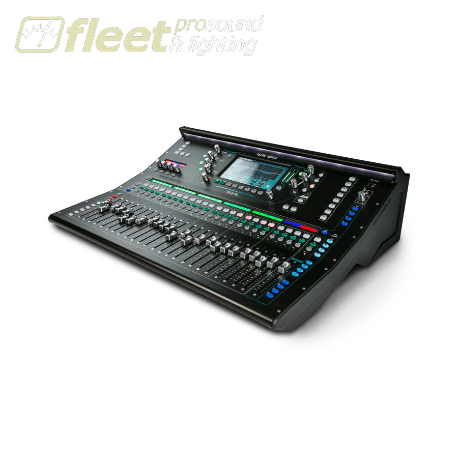 Allen & Heath SQ-6 48-Channel / 24-Fader Digital Mixer – Fleet Pro Sound