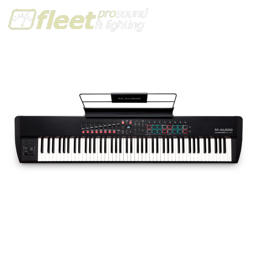 M-Audio Hammer 88 Pro 88-Key USB MIDI Controller – Fleet Pro Sound