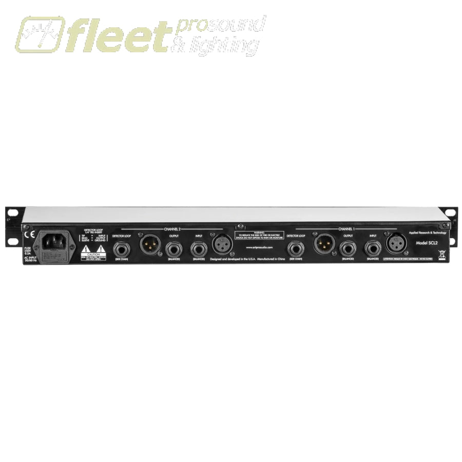 ART SCL2 2-Channel Compressor / Limiter / Expander / Gate – Fleet Pro Sound