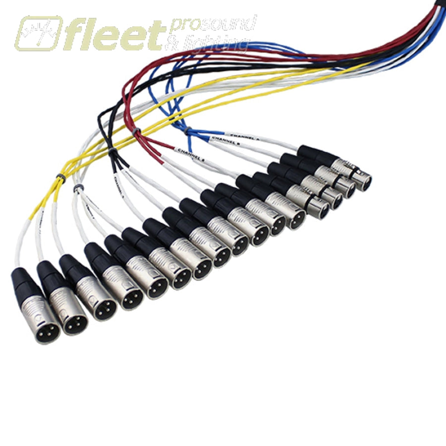 Rapco STAGEMASTER Series Audio Snake 12 x 4 x 100’ w/ XLR returns ...