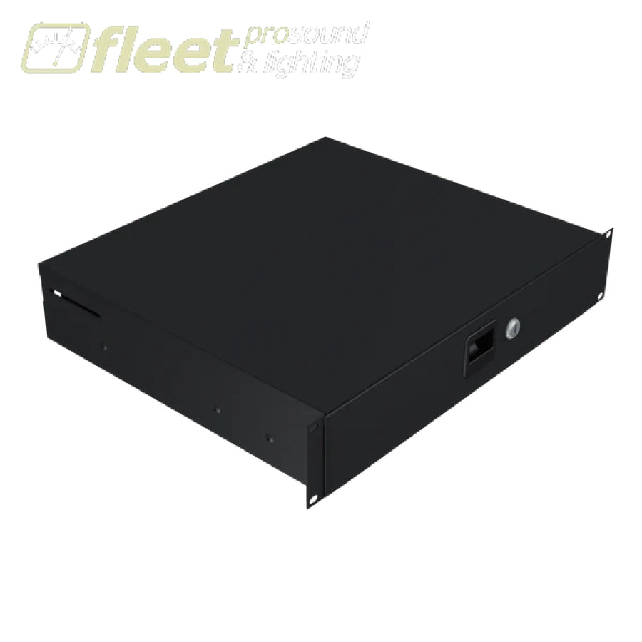 TCH 2 SPACE RACK DRAWER W/ LOCK - BLACK STEEL (87402) – Fleet Pro Sound