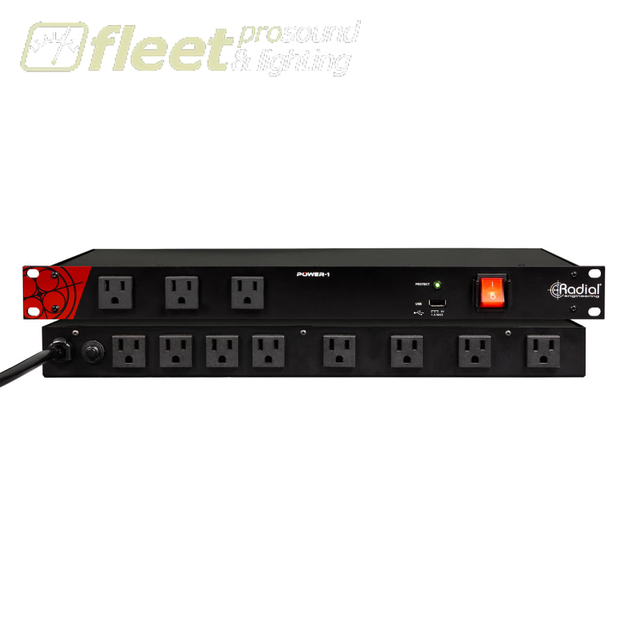 Radial POWER-1 Rack Mount Power Conditioner – Fleet Pro Sound