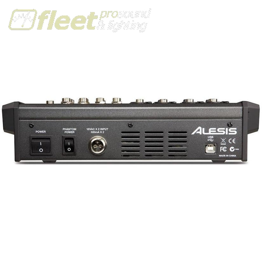 Alesis MultiMix 8 Channel USB Mixer with effects – Fleet Pro Sound