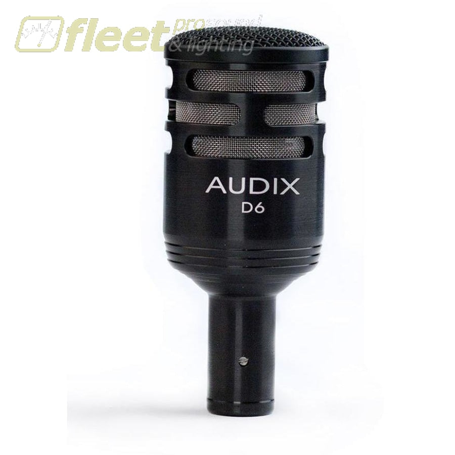 Audix D6 Dynamic Kick Drum Microphone - 1 DAY RENTAL – Fleet Pro Sound