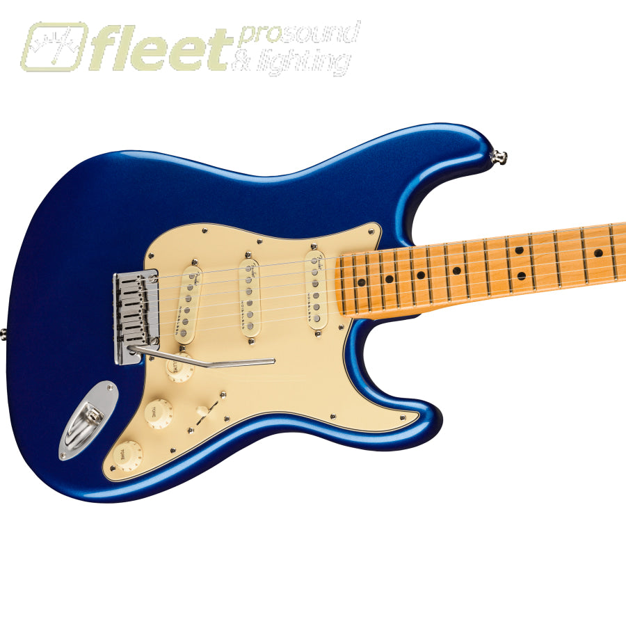 Fender American Ultra Stratocaster Maple FB - Cobra Blue (0118012795 ...