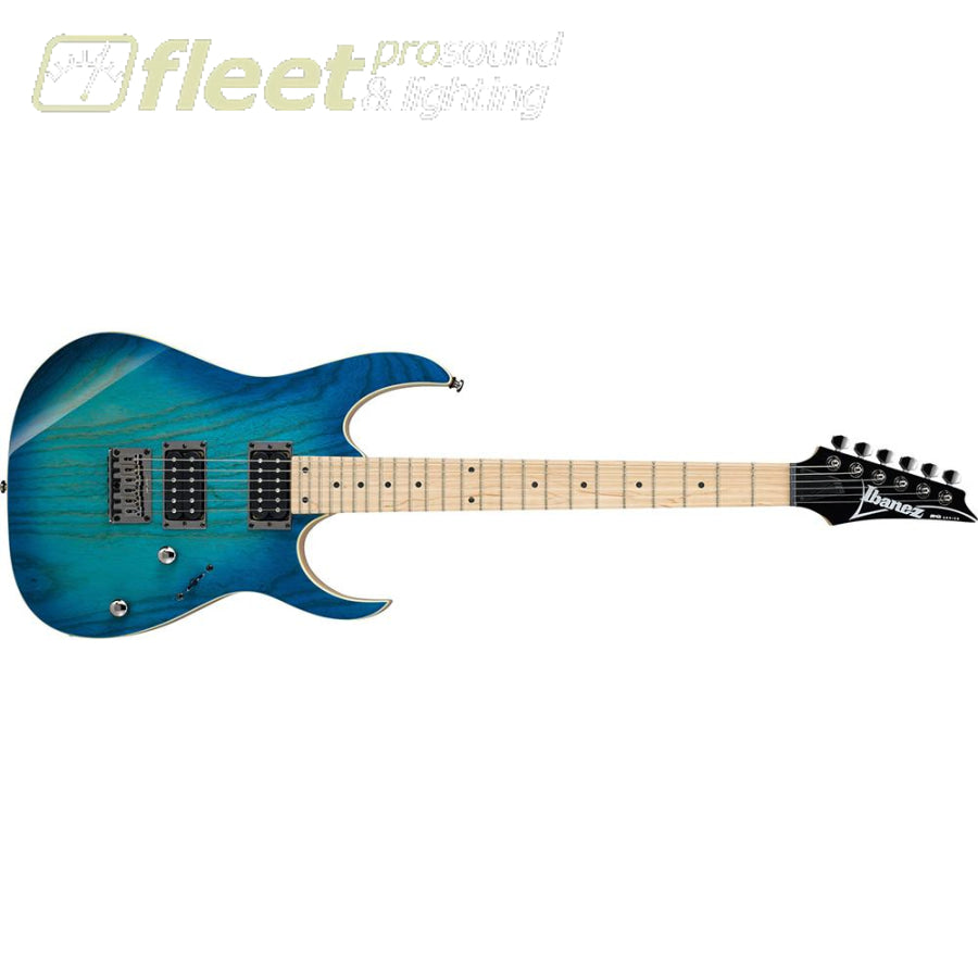 Ibanez RG421AHM-BMT Standard 6-String Solidbody Electric Guitar (Blue ...