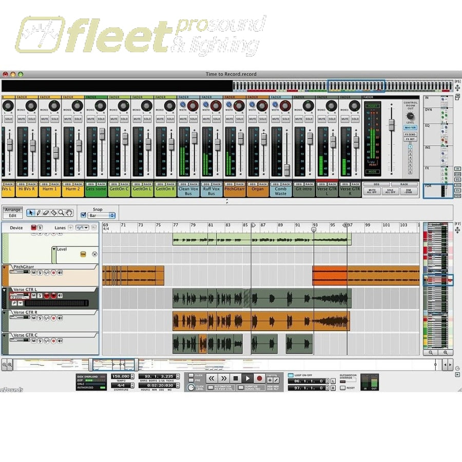 Propellerhead Reason And Record Bundle - Reason 6 – Fleet Pro Sound