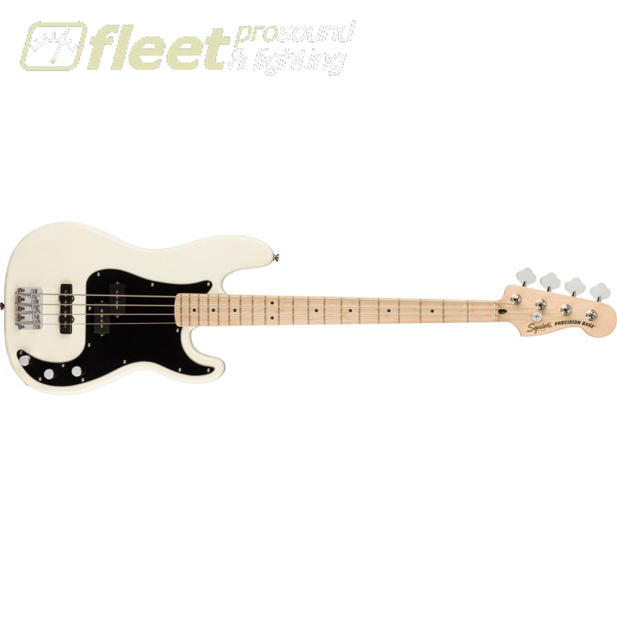 SQUIER AFFINITY P BASS GUITAR PJ MAPLE IN OLYMPIC WHITE - 0378553505 ...