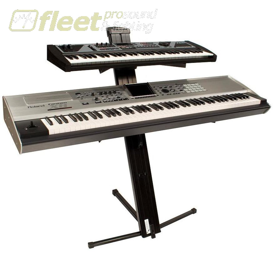 Ultimate Apex AX - 48 Pro Black Two - Tier Column Keyboard Stand ...